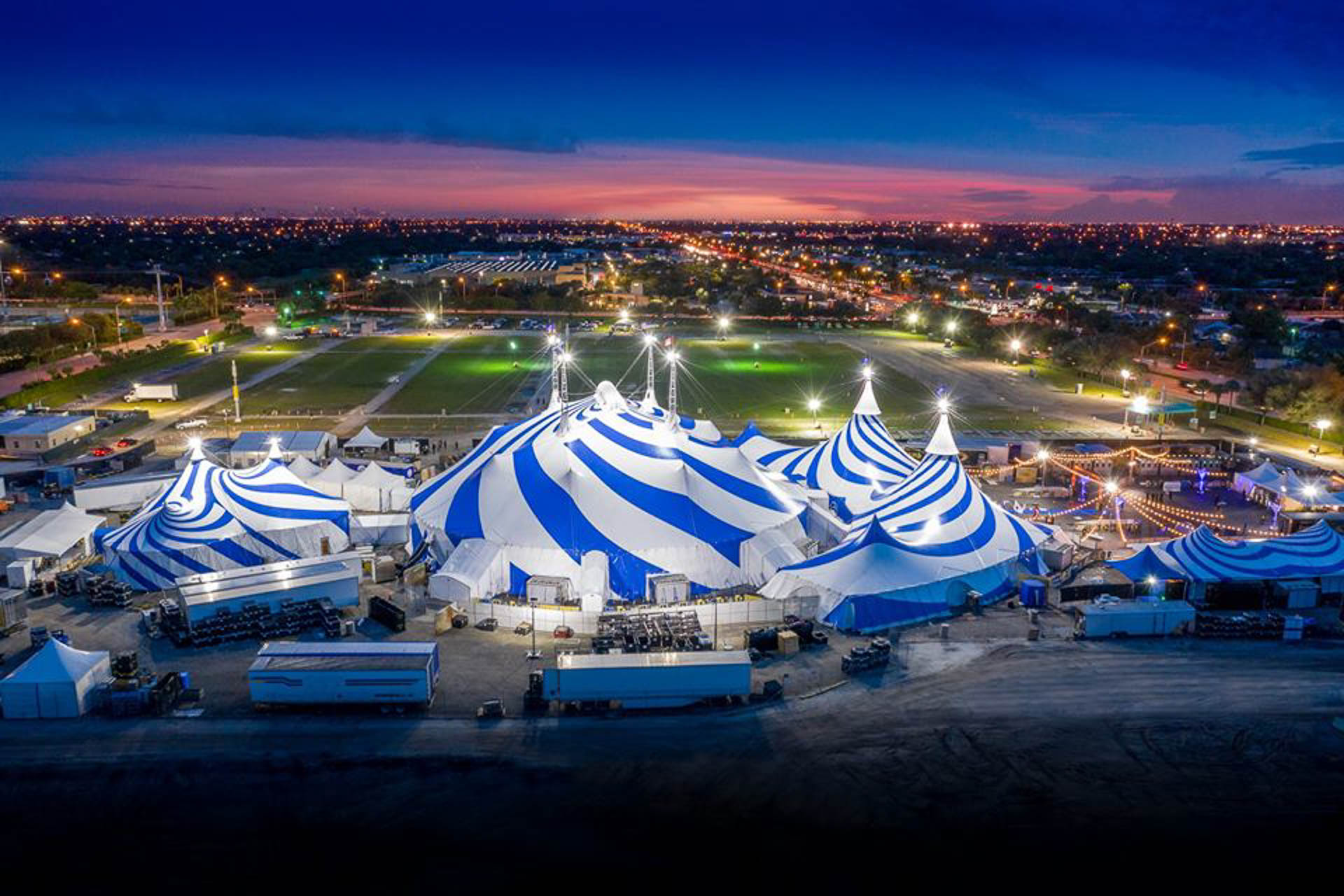 Hangng point circuses coverings - Canobbio